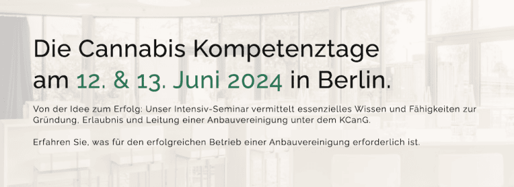 Be ready for your CSC - Die Cannabis Kompetenztage in Berlin - Termine ...